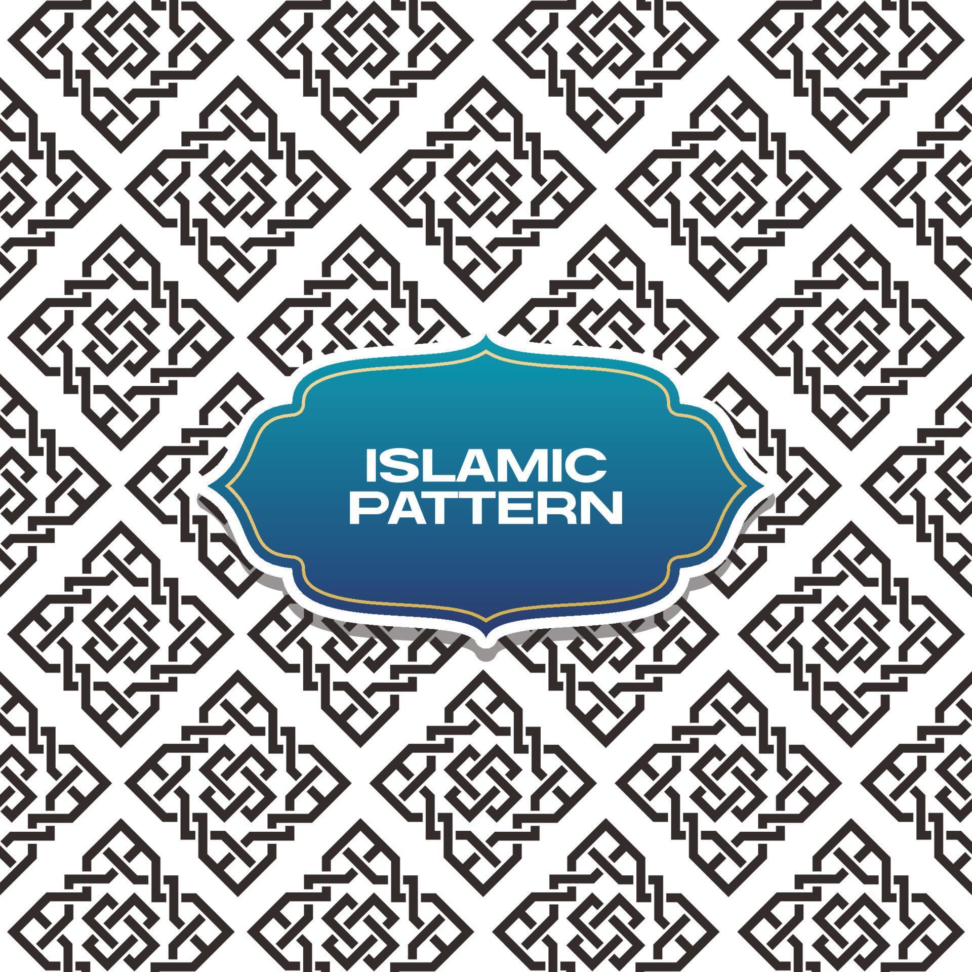 seamless islamic arabic geometric pattern vector art 19852172 Vector ...