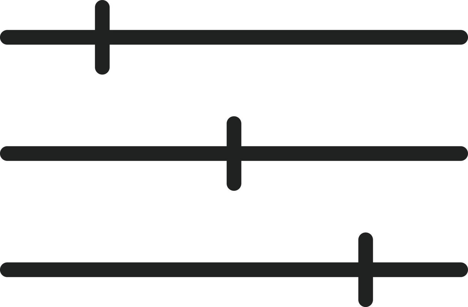 Level Slider Line Icon 19852239 Vector Art at Vecteezy