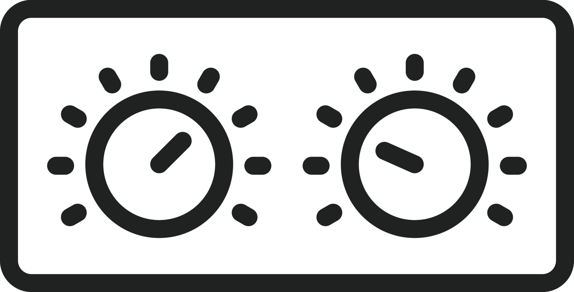 Control Knobs Line Icon 19852240 Vector Art at Vecteezy