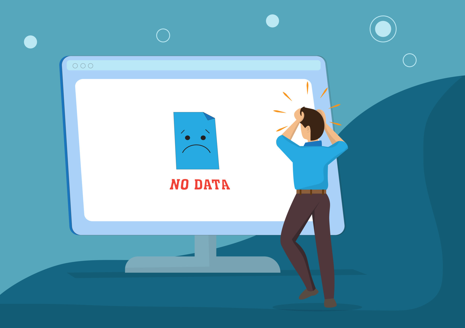No data, empty data concept illustration vector 19852279 Vector Art at ... No data, empty data concept illustration vector 19852279 Vector Art at ...