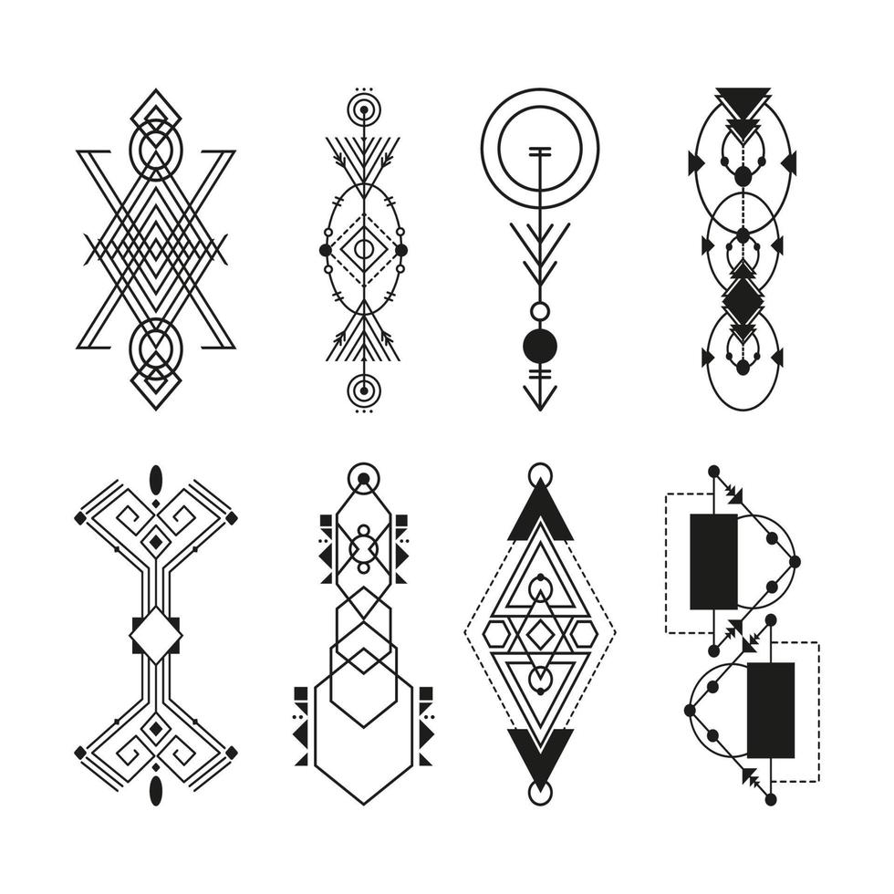 Minimalist Tattoo Geometric Line 19858106 Vector Art at Vecteezy Minimalist Tattoo Geometric Line 19858106 Vector Art at Vecteezy