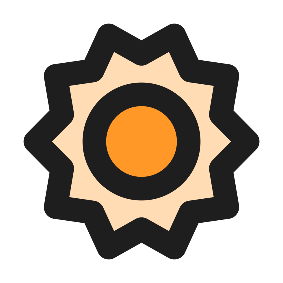 Dom plano color contorno icono 19858908 PNG