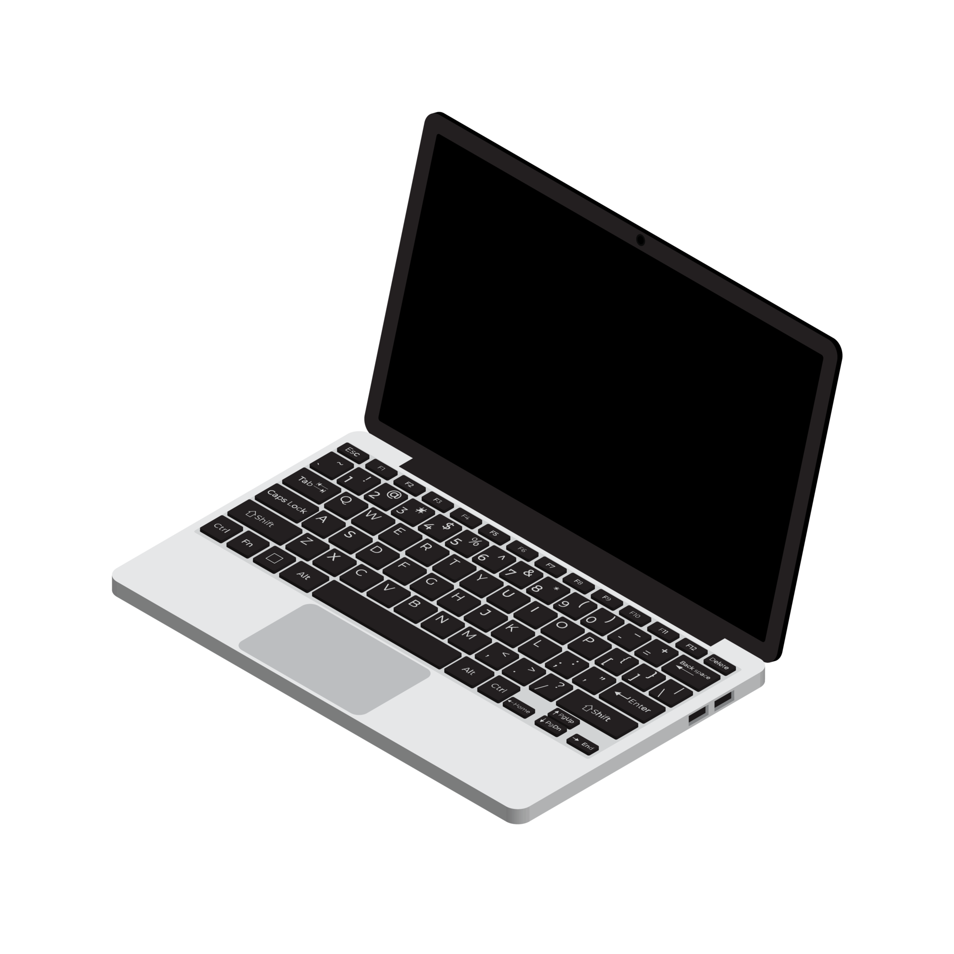 Isometric Laptop. Vector 3d isometric laptop computer. Transparent ... Isometric Laptop. Vector 3d isometric laptop computer. Transparent ...