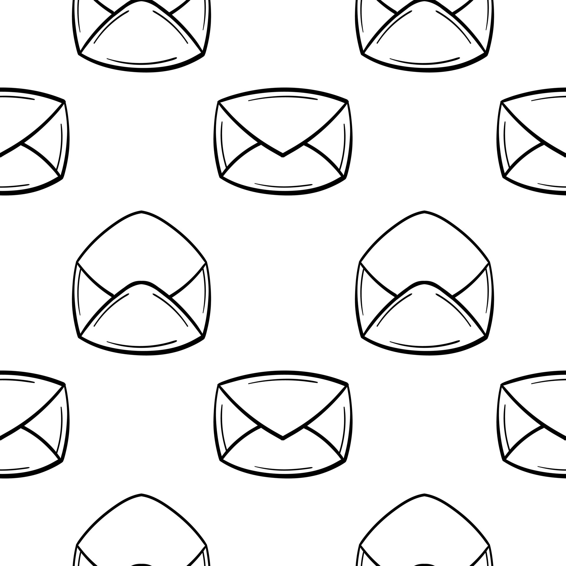 message hand drawn seamless pattern 19861206 Vector Art at Vecteezy