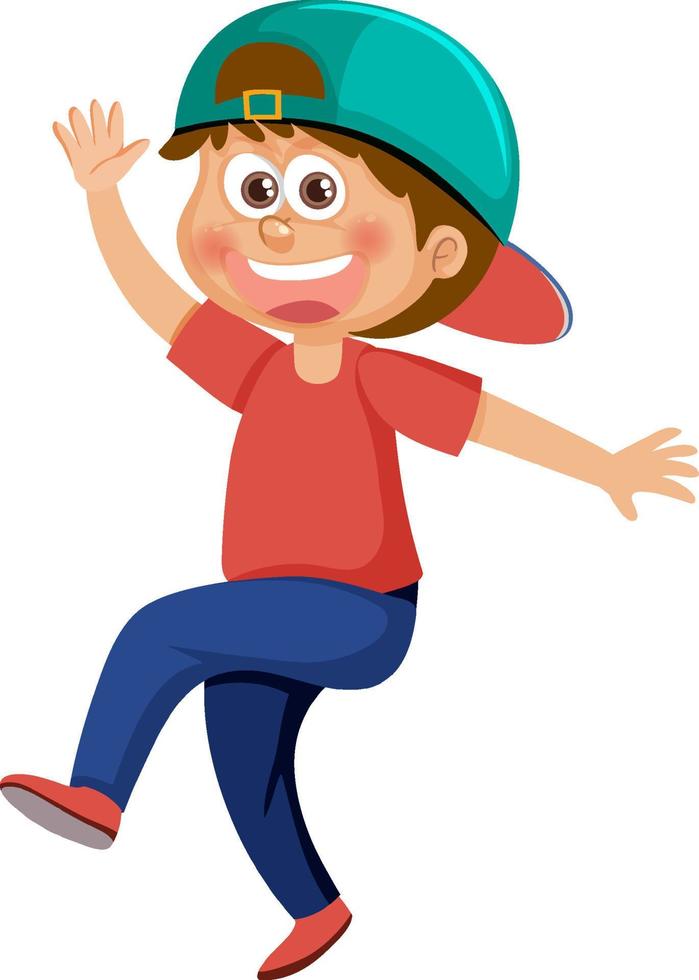 Cartoon happy boy dancing 19861780 Vector Art at Vecteezy Cartoon happy boy dancing 19861780 Vector Art at Vecteezy