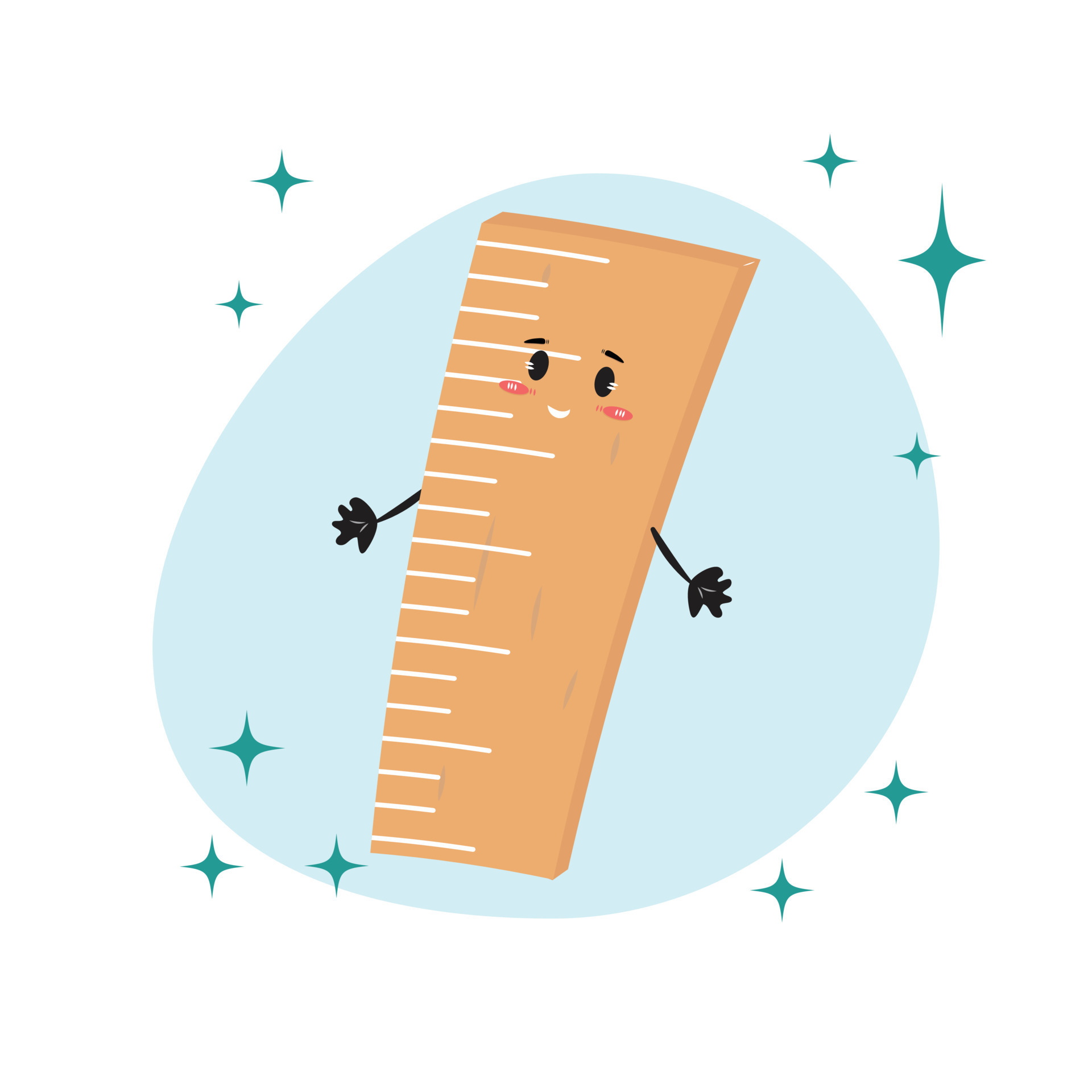 Ruler Cartoon Drawings