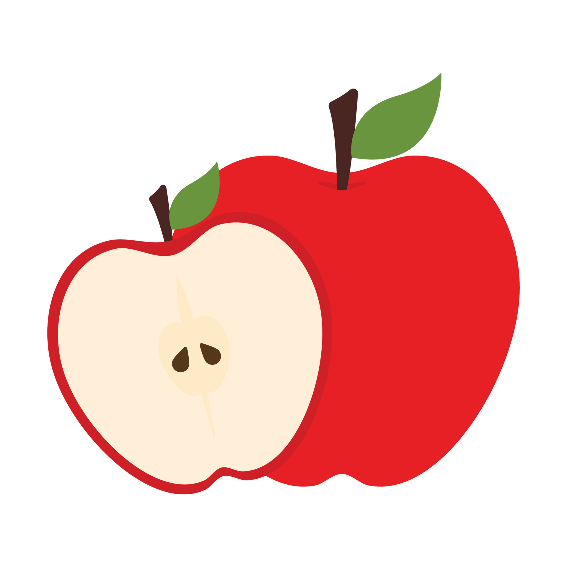 An Apple Clipart at Christopher Hannan blog