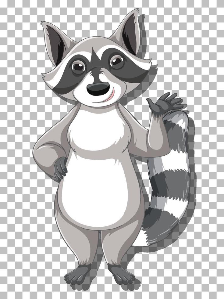 Raccoon waving hand cartoon character 19863962 Vector Art at Vecteezy Raccoon waving hand cartoon character 19863962 Vector Art at Vecteezy