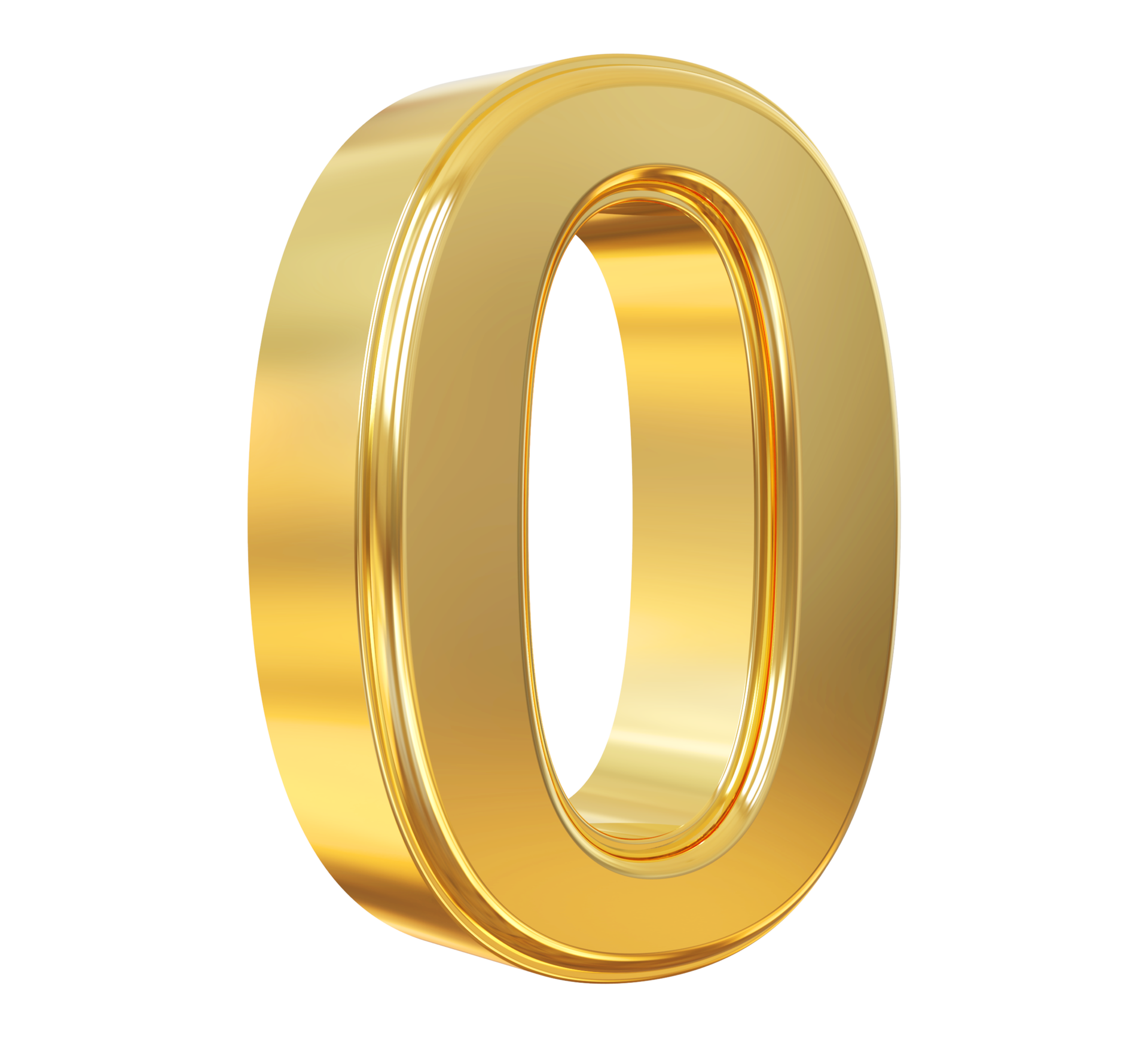 golden number 0 19865259 PNG