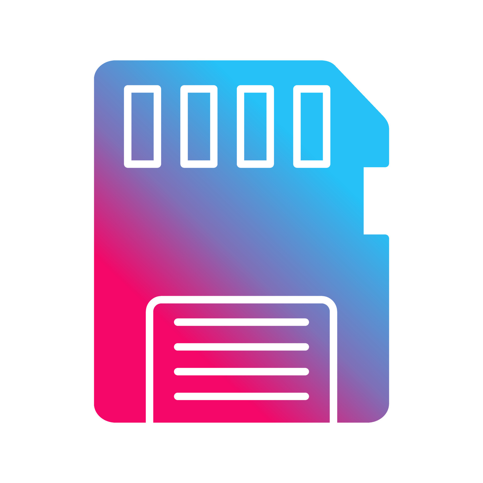 Memory Card Vector Icon 19870253 Vector Art At Vecteezy