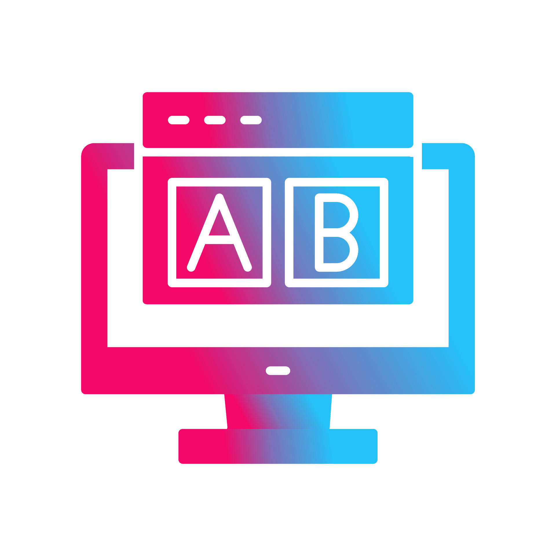 Ab Testing Vector Icon 19871199 Vector Art At Vecteezy