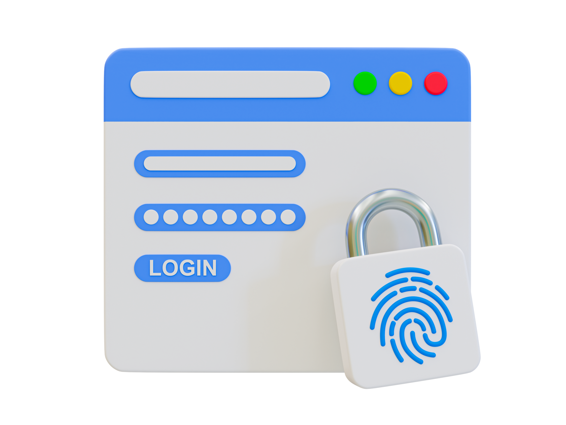 3d minimal user login page. User authentication concept. User ... 3d minimal user login page. User authentication concept. User ...