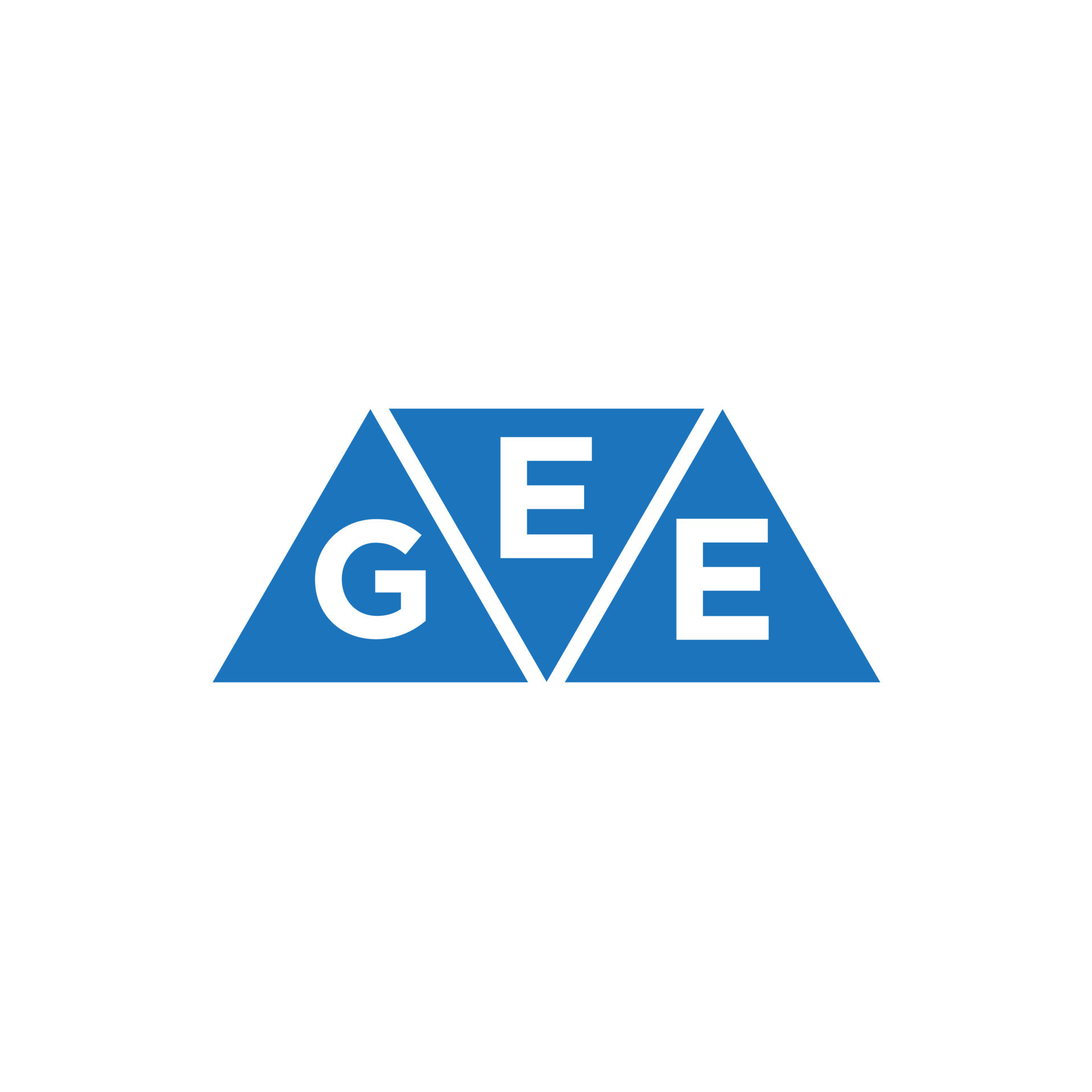 EGE triangle shape logo design on white background. EGE creative ... EGE triangle shape logo design on white background. EGE creative ...