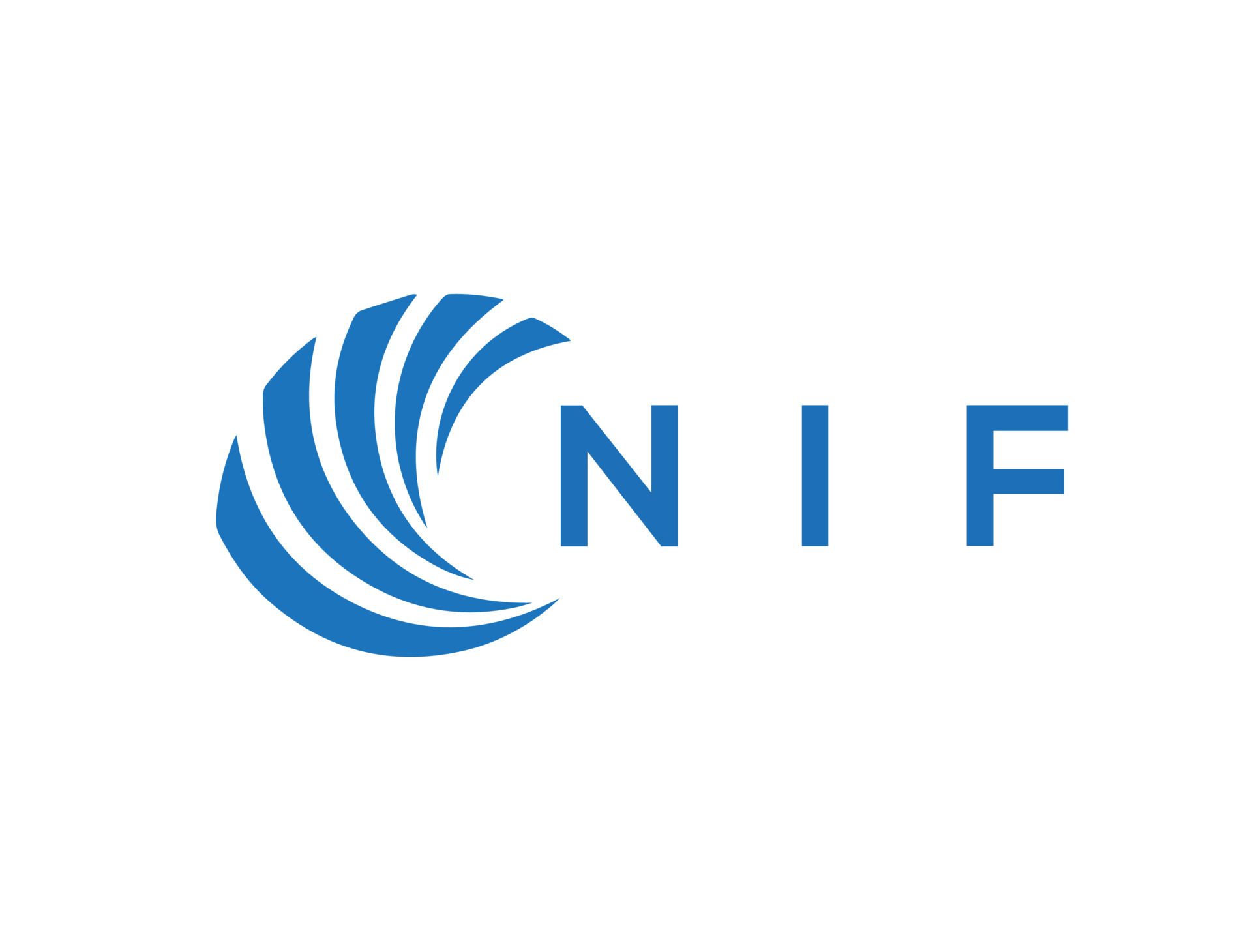 nif letra logo diseño en blanco antecedentes. nif creativo circulo ... nif letra logo diseño en blanco antecedentes. nif creativo circulo ...