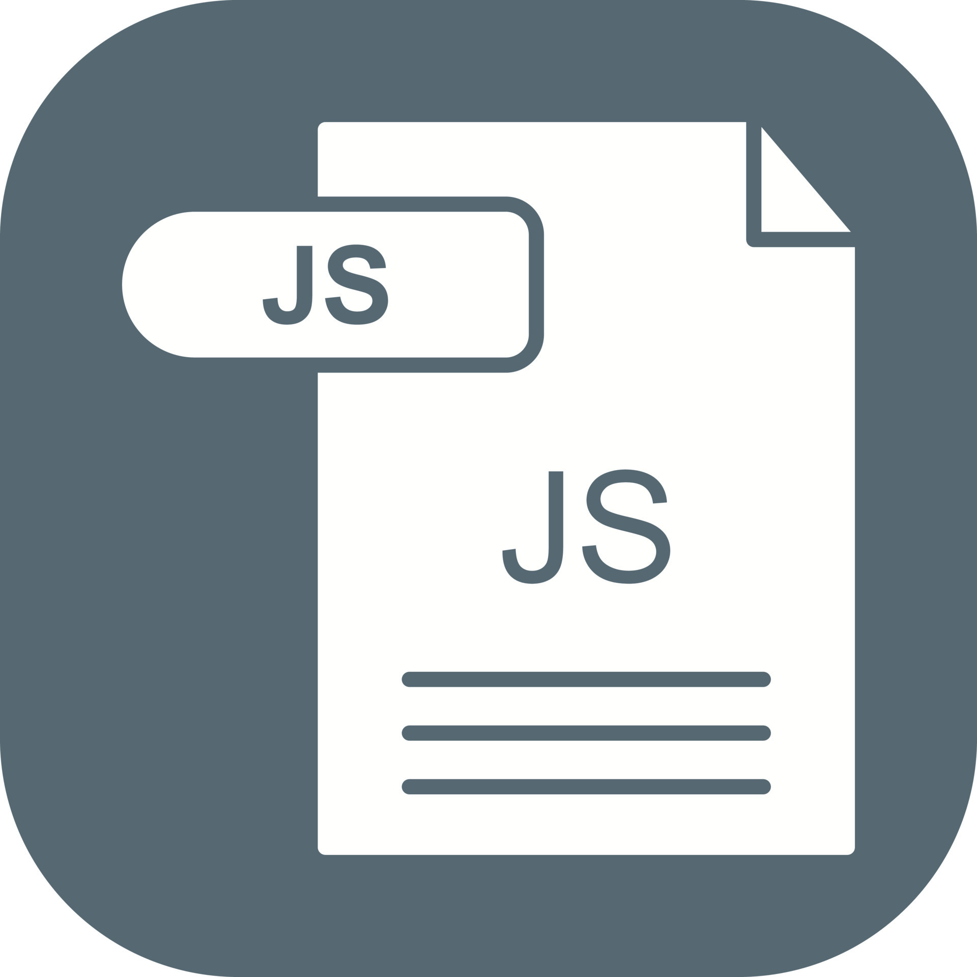 JS Vector Icon 19887201 Vector Art at Vecteezy