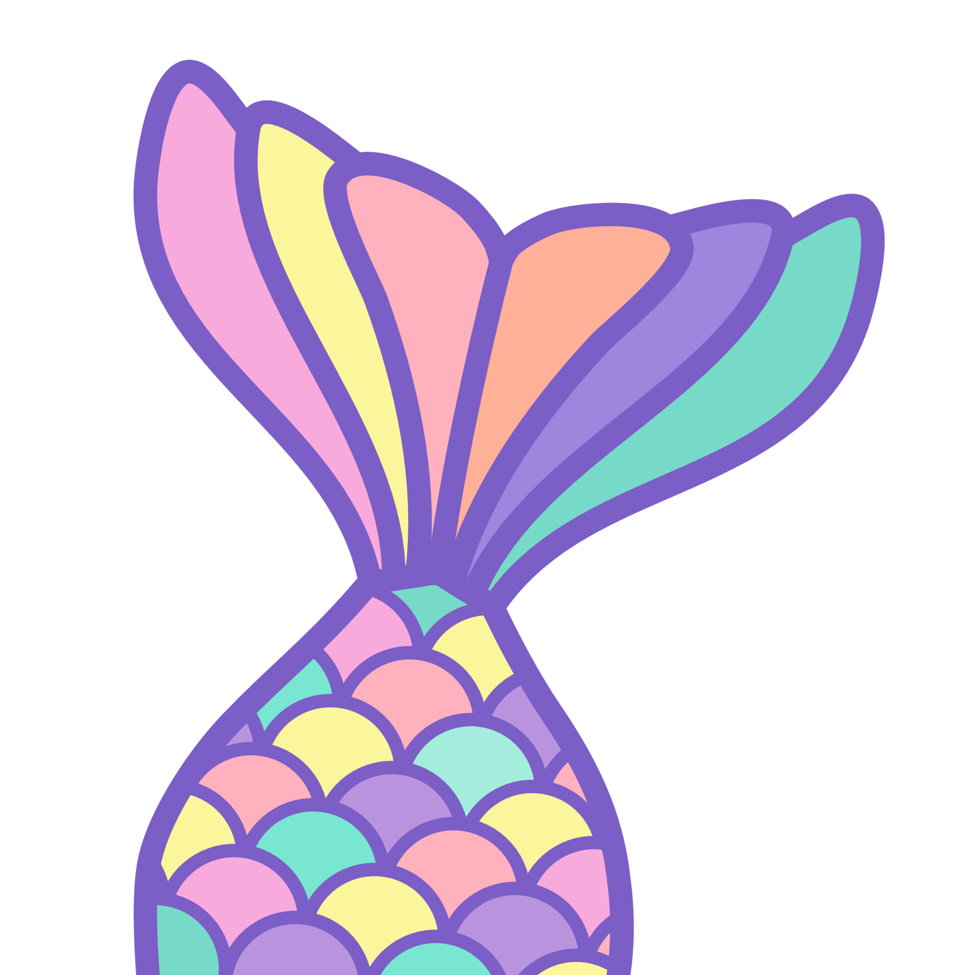 Mermaid Tail Png File 19887473 Png