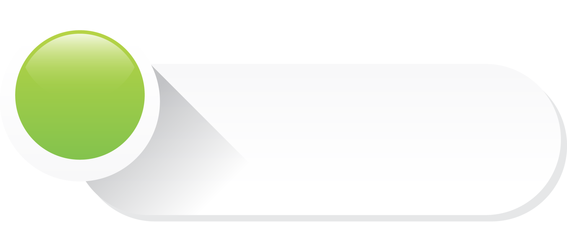 Flat Web Button Isolated Element 19890111 Png