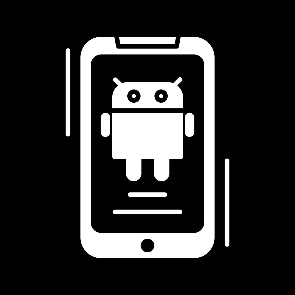 Android Vector Icon 19892900 Vector Art at Vecteezy
