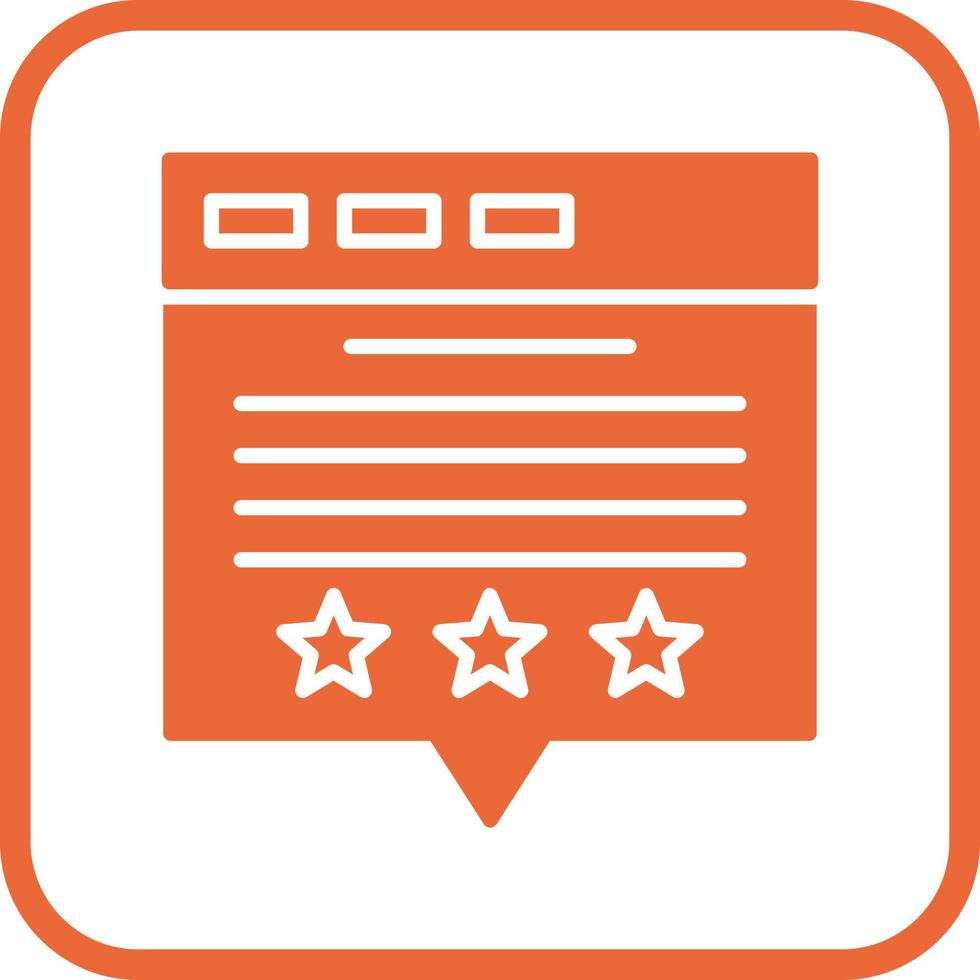 Review Vector Icon 19895410 Vector Art at Vecteezy