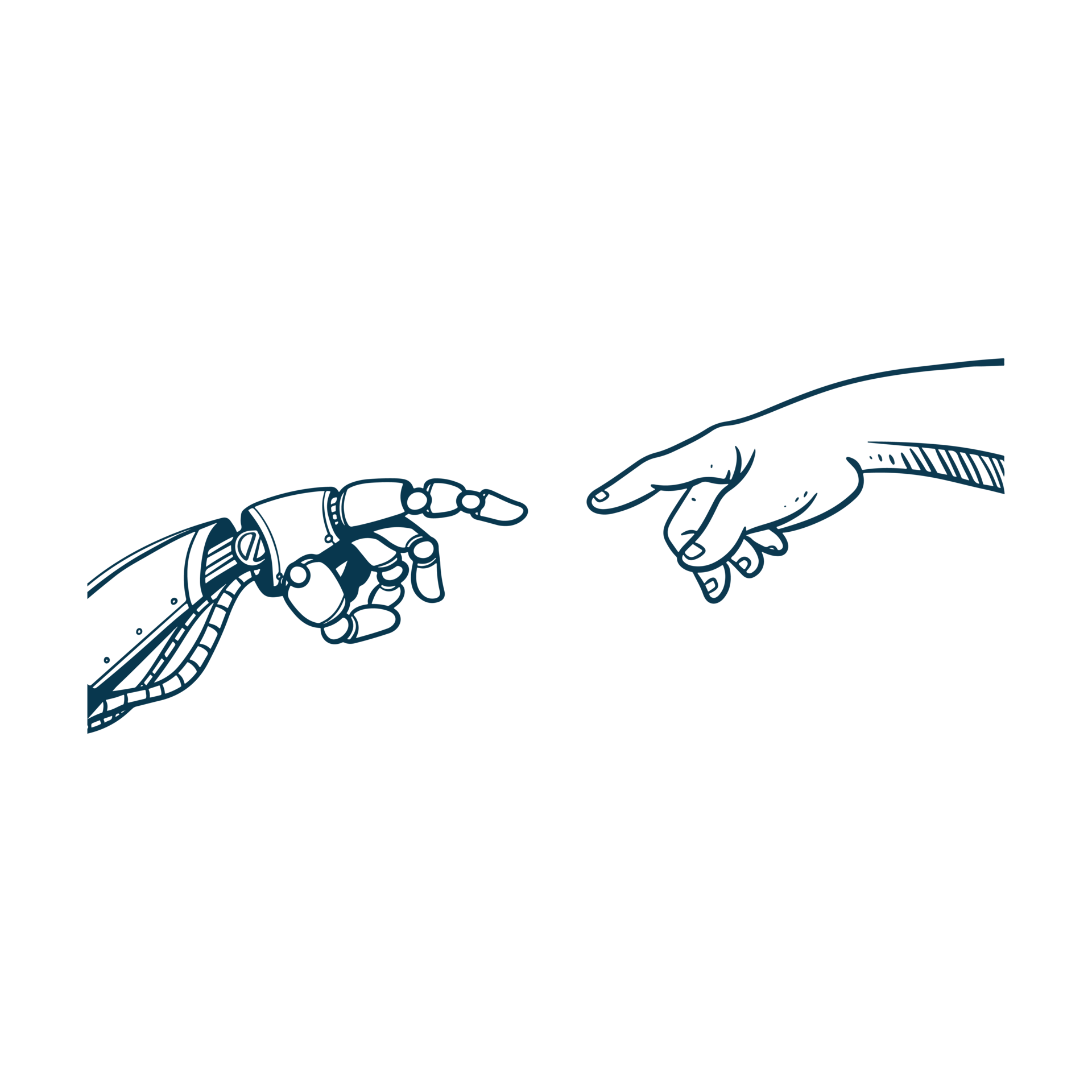 human hand touching robotic hand 19899729 PNG human hand touching robotic hand 19899729 PNG