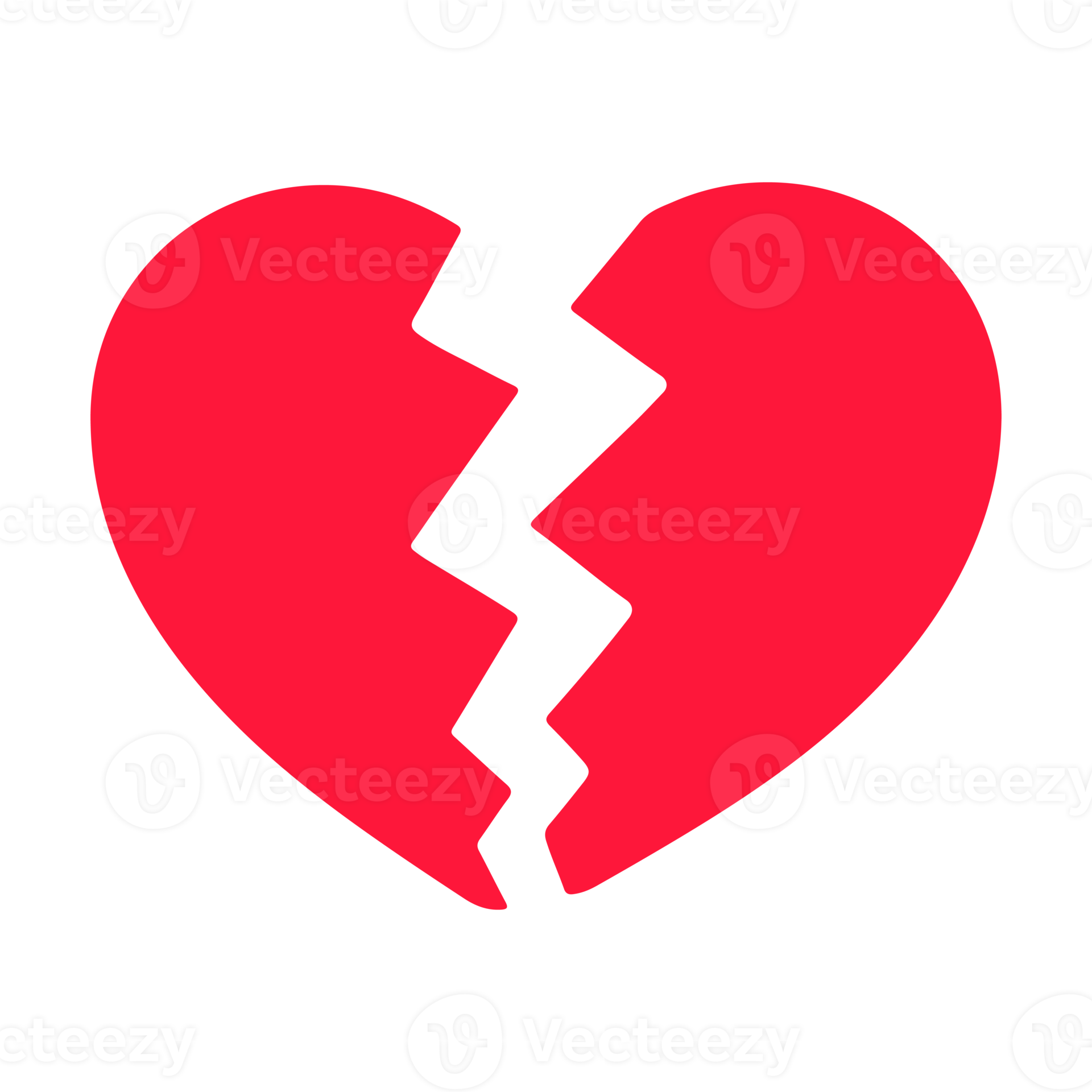 broken heart symbol 19899768 PNG
