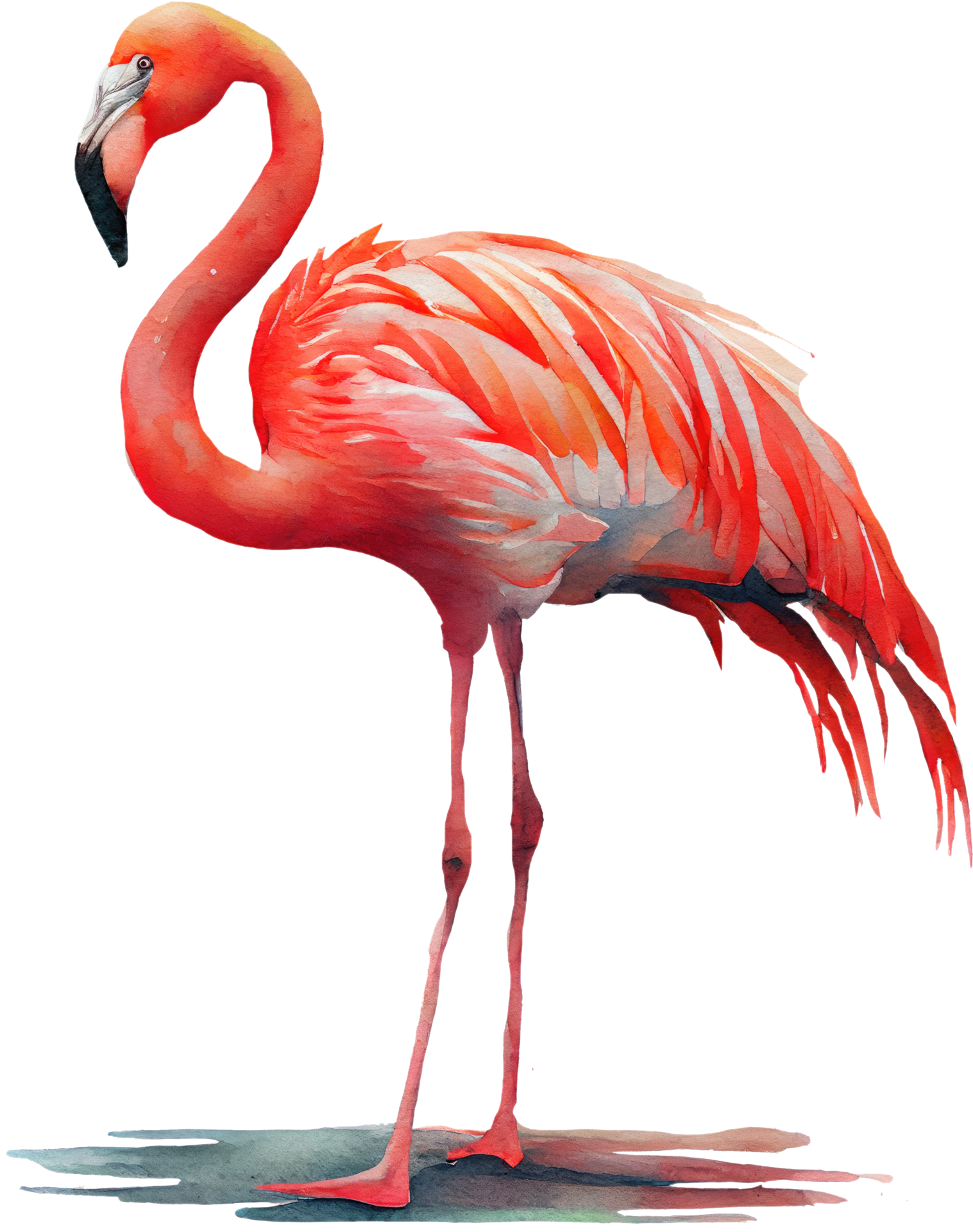 Pink Flamingo Watercolor 19900132 PNG Pink Flamingo Watercolor 19900132 PNG