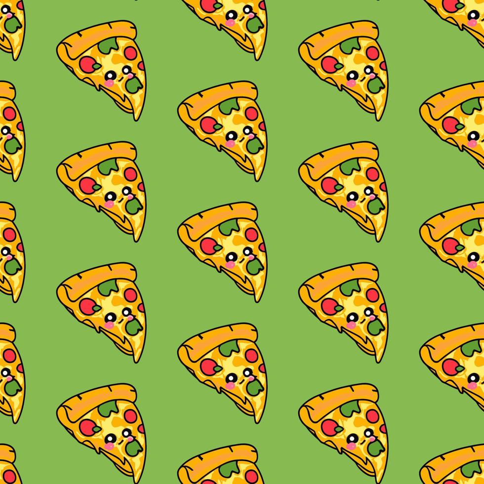 Vector seamless pizza pattern. 19900851 Vector Art at Vecteezy Vector seamless pizza pattern. 19900851 Vector Art at Vecteezy