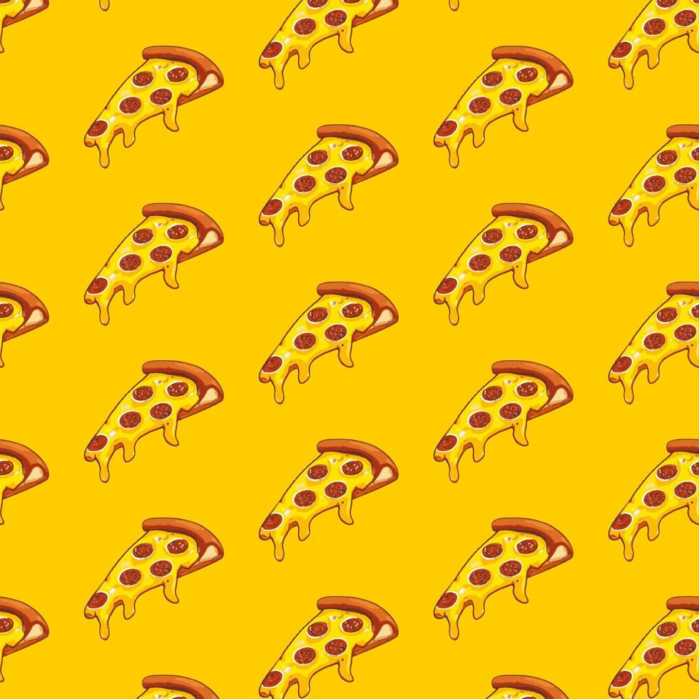 Vector seamless pizza pattern. 19900864 Vector Art at Vecteezy Vector seamless pizza pattern. 19900864 Vector Art at Vecteezy