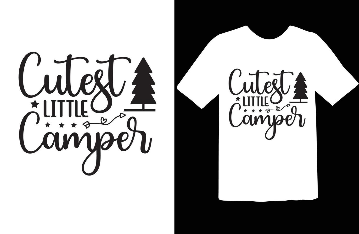 Cutest Little Camper svg design 19902363 Vector Art at Vecteezy Cutest Little Camper svg design 19902363 Vector Art at Vecteezy