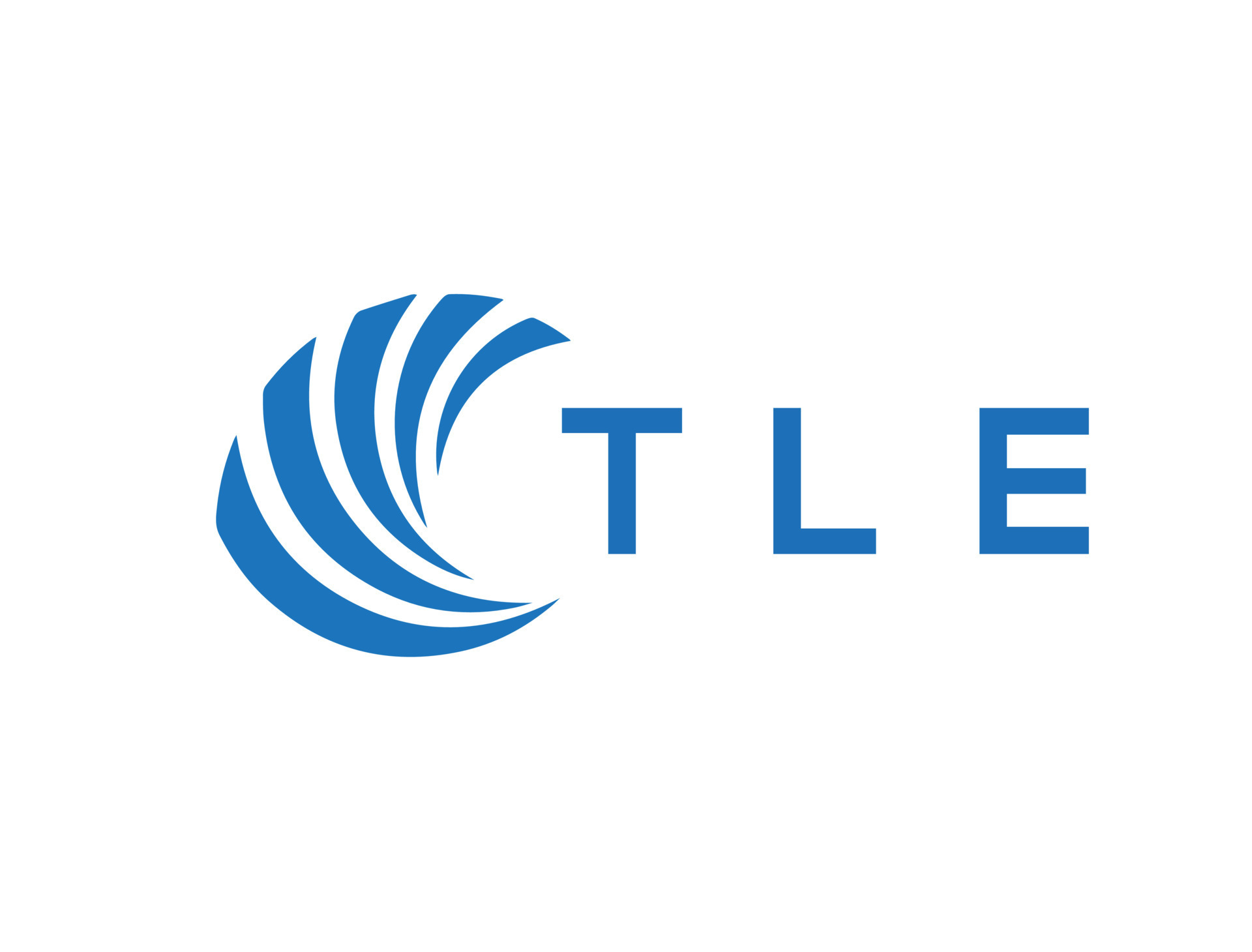 TLE letter logo design on white background. TLE creative circle letter ... TLE letter logo design on white background. TLE creative circle letter ...
