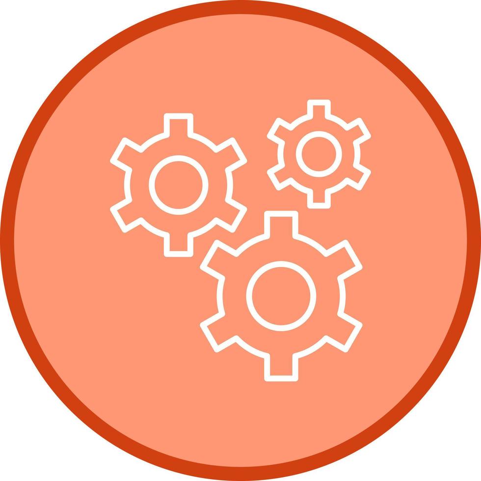 Gears Vector Icon 19908759 Vector Art at Vecteezy