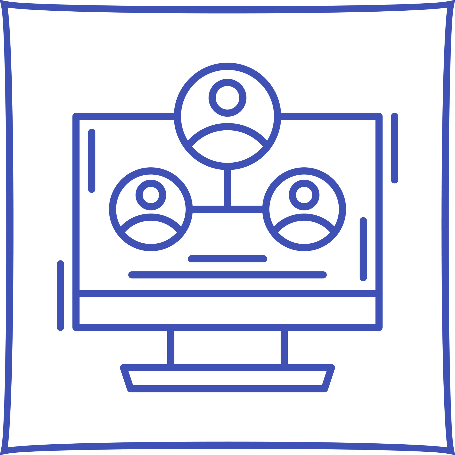Hierarchy Structure Vector Icon 19915711 Vector Art At Vecteezy