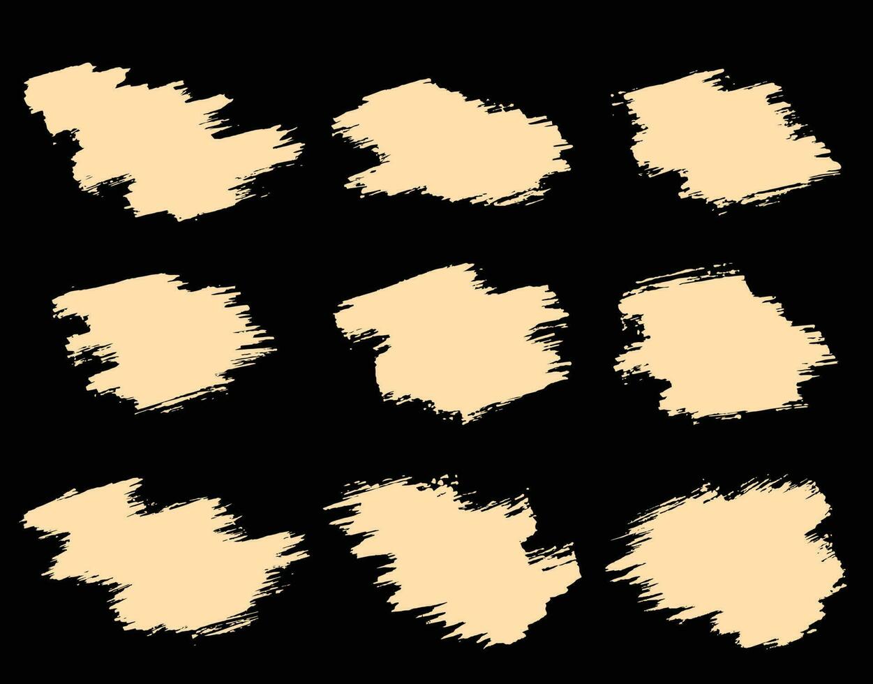 Paint brush stroke collection 19916369 Vector Art at Vecteezy