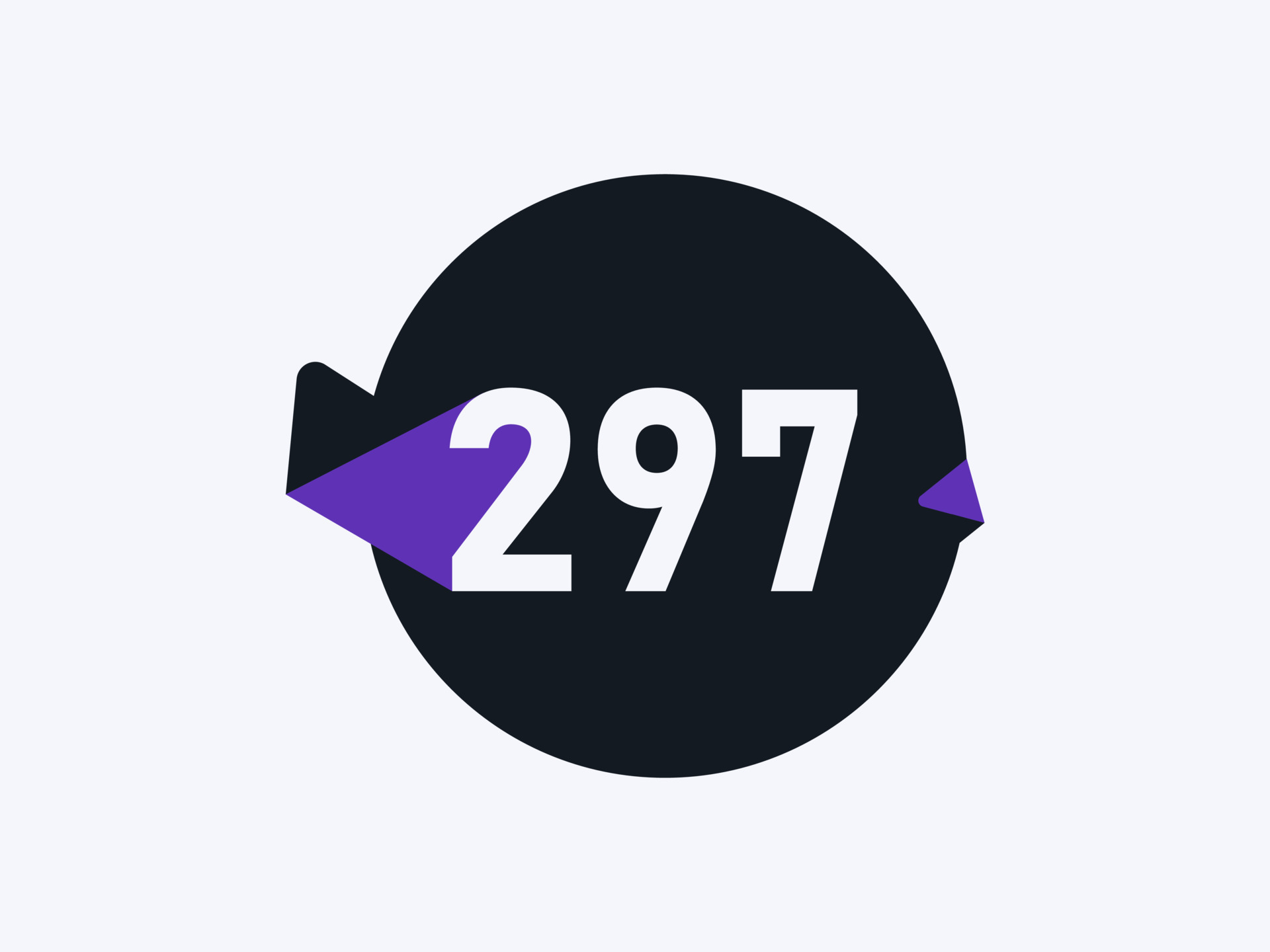 297 número logo icono diseño vector imagen. número logo icono diseño ...