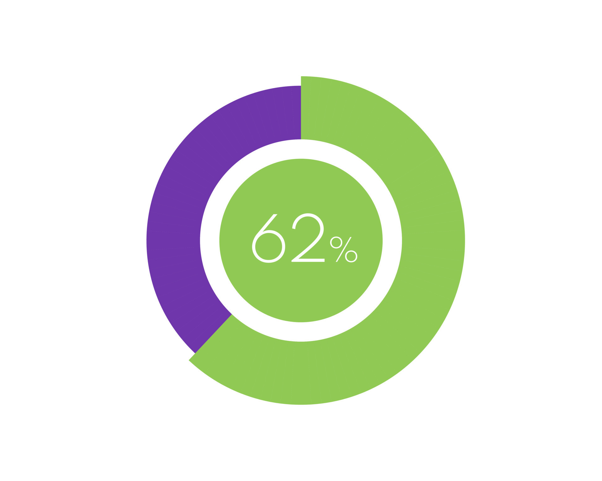 62-percentage-circle-diagram-infographic-percentage-pie-19923824