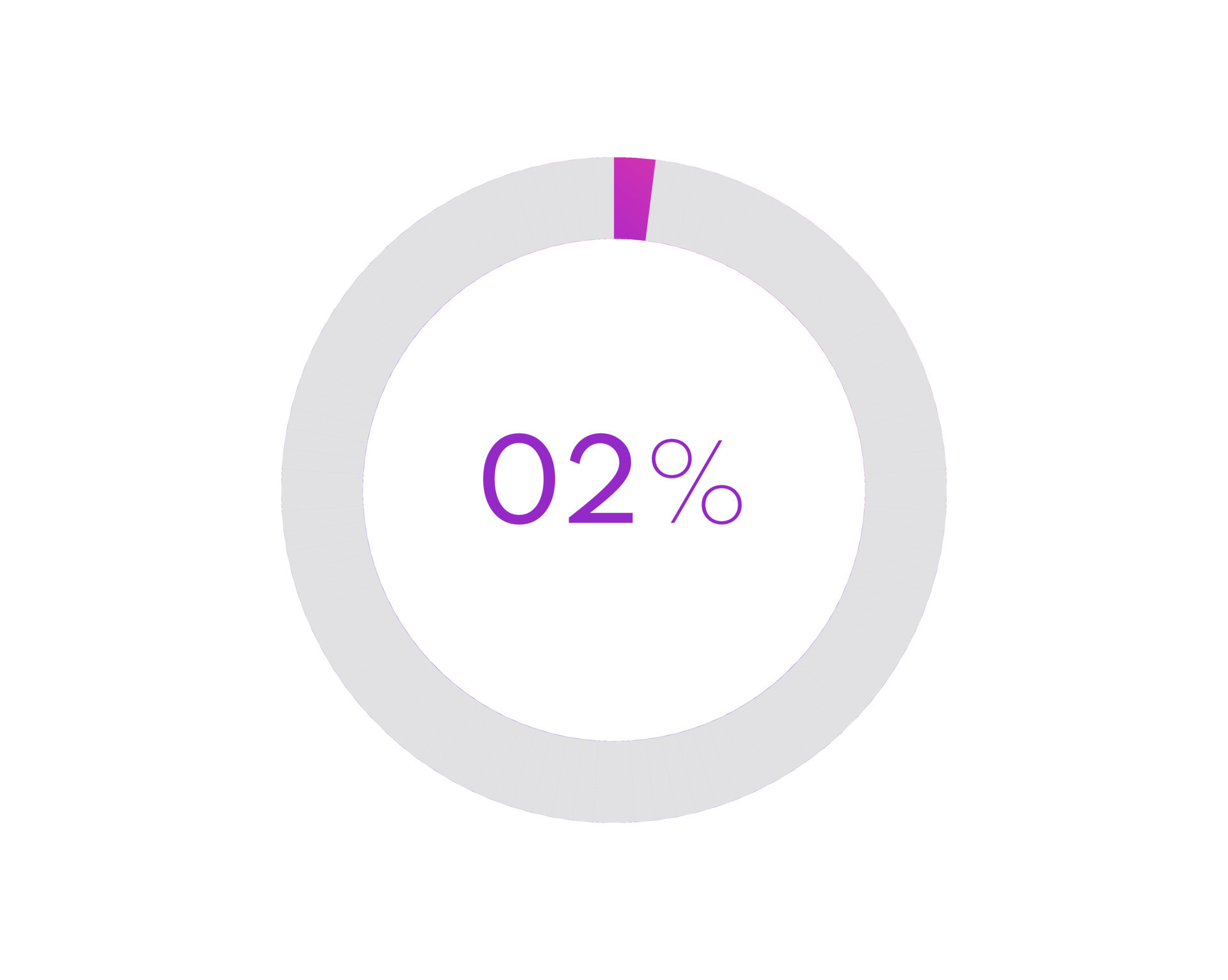 2 por ciento tarta cuadro. circulo diagrama negocio ilustración, porcentaje vector infografia ...