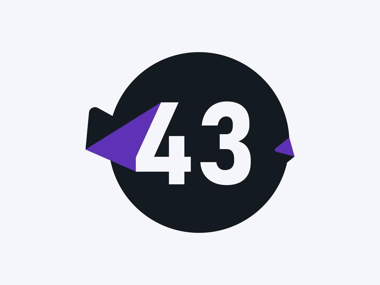 43-number-logo-icon-design-vector-image-number-logo-icon-design-vector