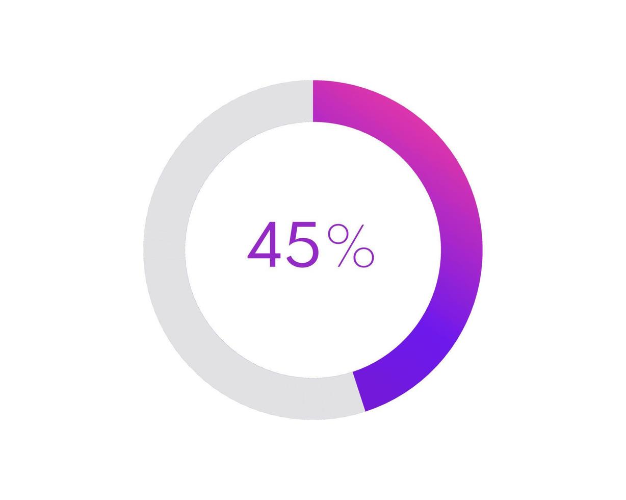 45 Percent Pie Chart Circle Diagram Business Illustration Percentage 45-percent-pie-chart-circle-diagram-business-illustration-percentage