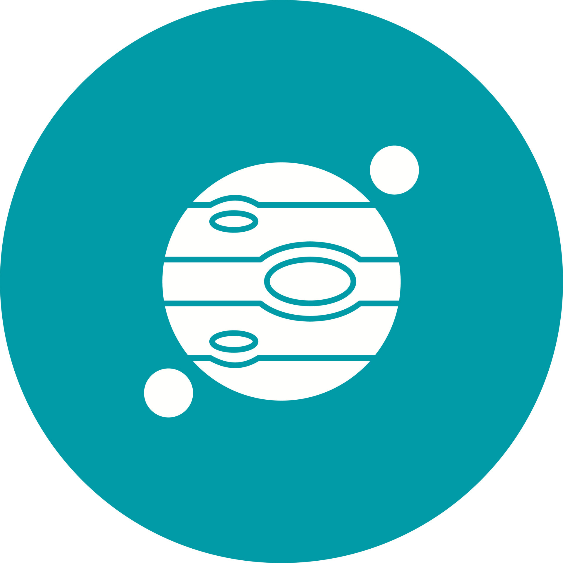 Jupiter Vector Icon 19930582 Vector Art at Vecteezy