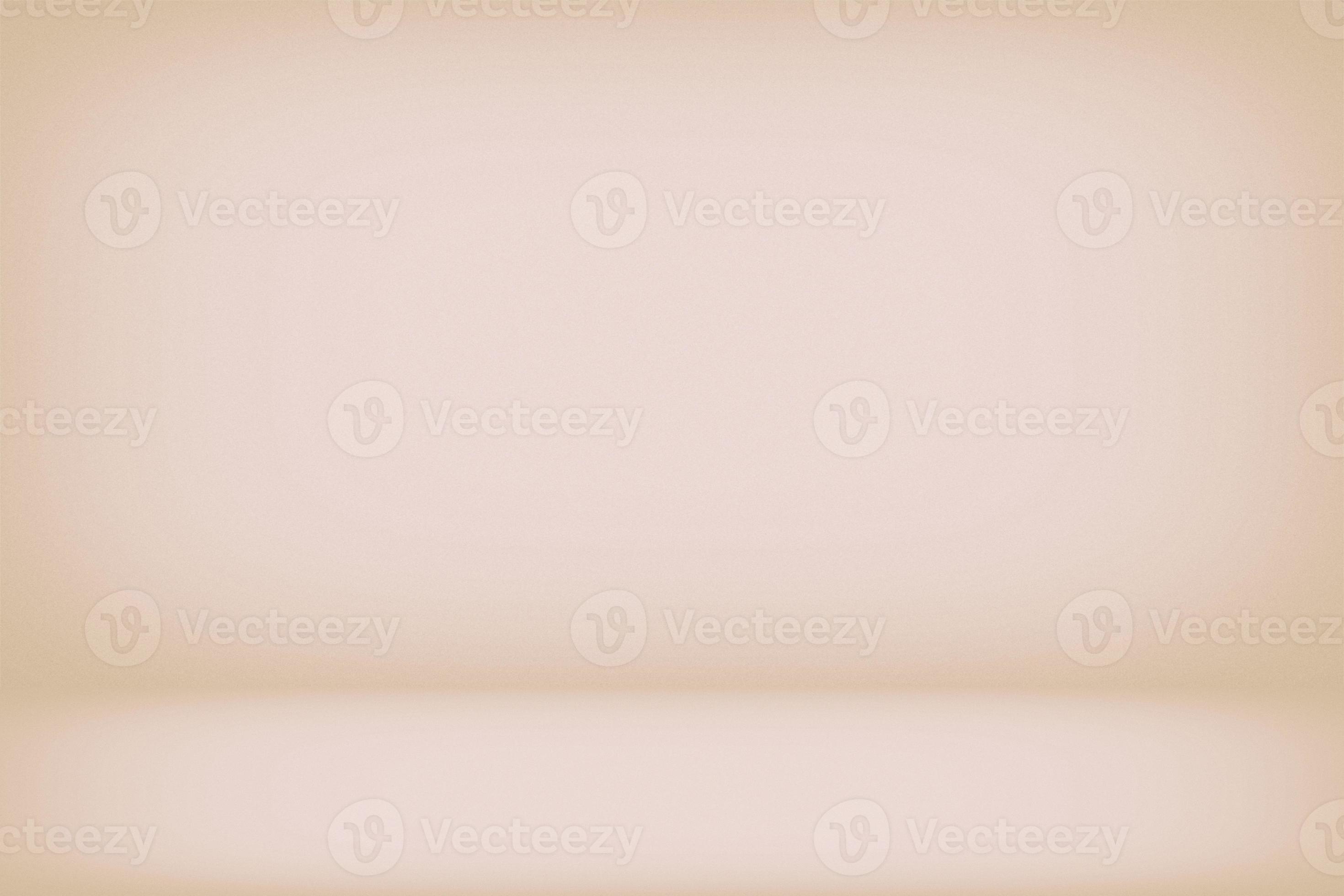 Abstract Gradient Light Brown Color Studio Room Background with Grain ...