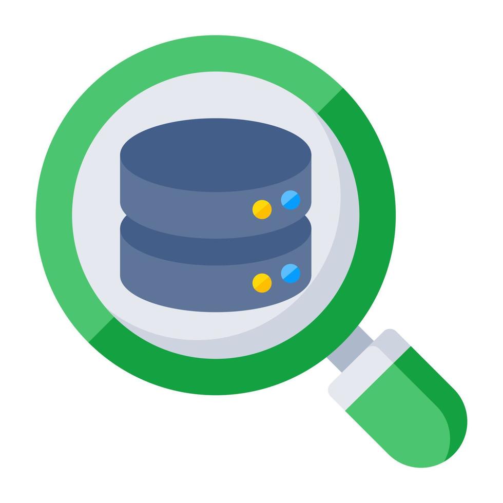 Trendy design icon of database analysis 19940135 Vector Art at Vecteezy