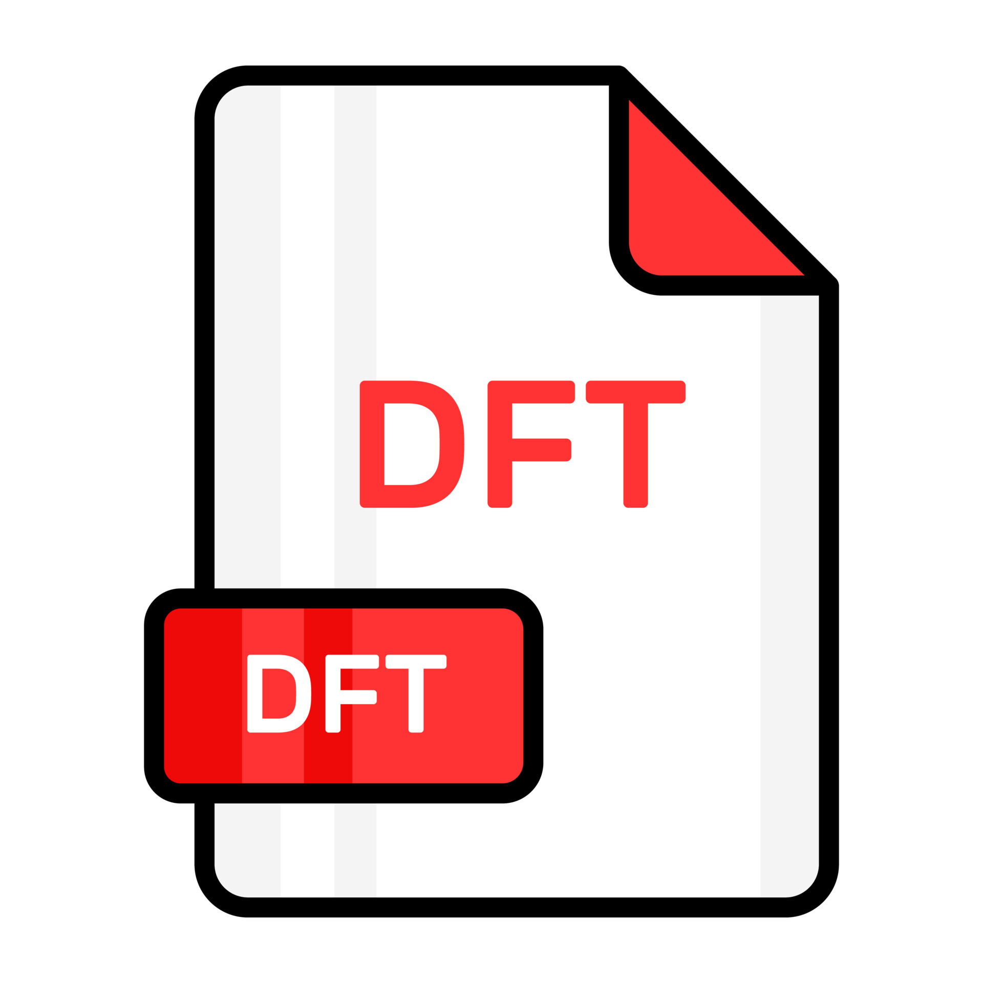 An Amazing Vector Icon Of Dft File Editable Design 19941094 Vector Art