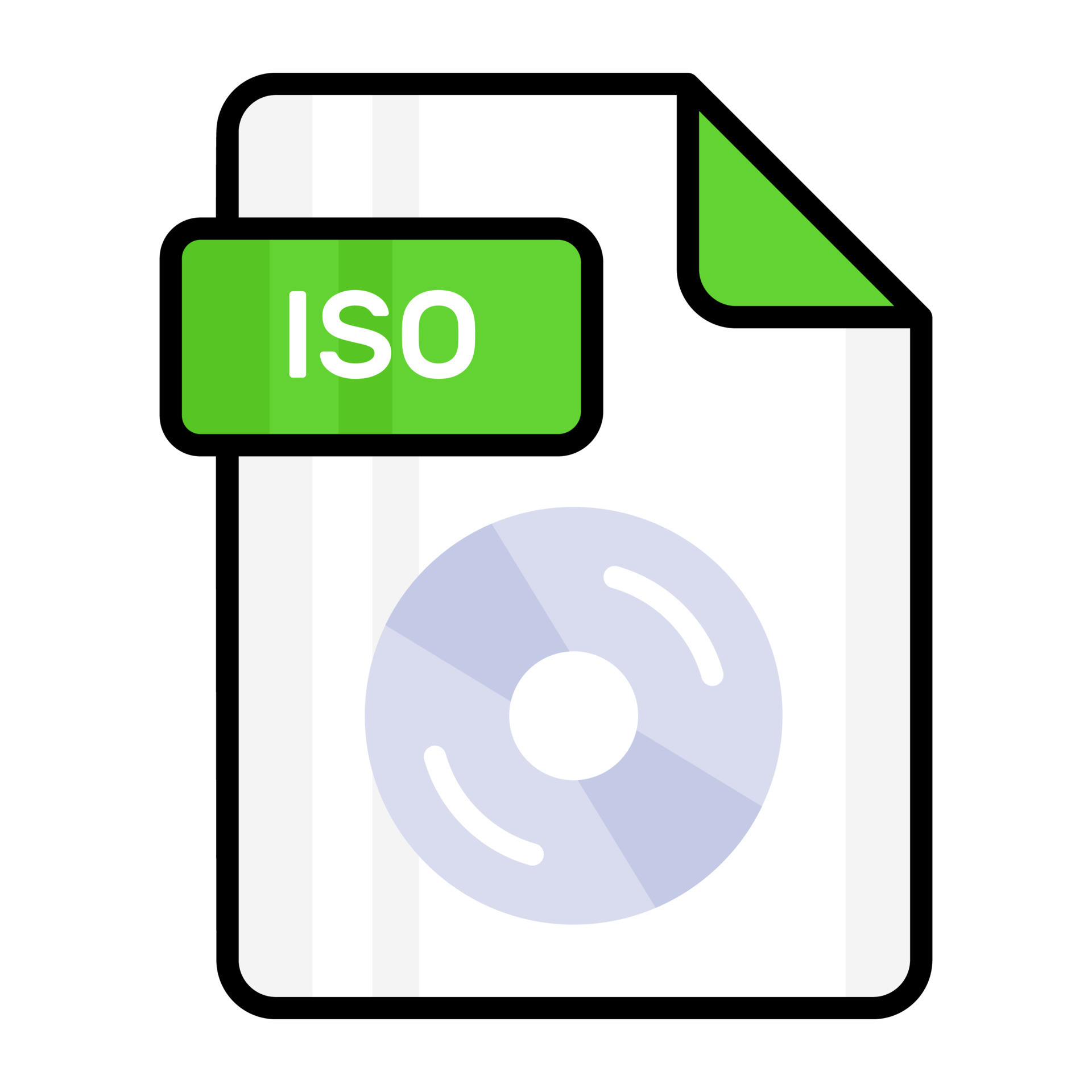 An amazing vector icon of ISO file, editable design 19941560 Vector Art ...
