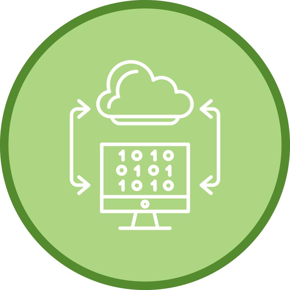 Cloud Coding Vector Icon 19941793 Vector Art at Vecteezy