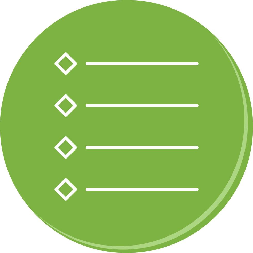 Unique Bulleted list Vector Icon 19944910 Vector Art at Vecteezy Unique Bulleted list Vector Icon 19944910 Vector Art at Vecteezy