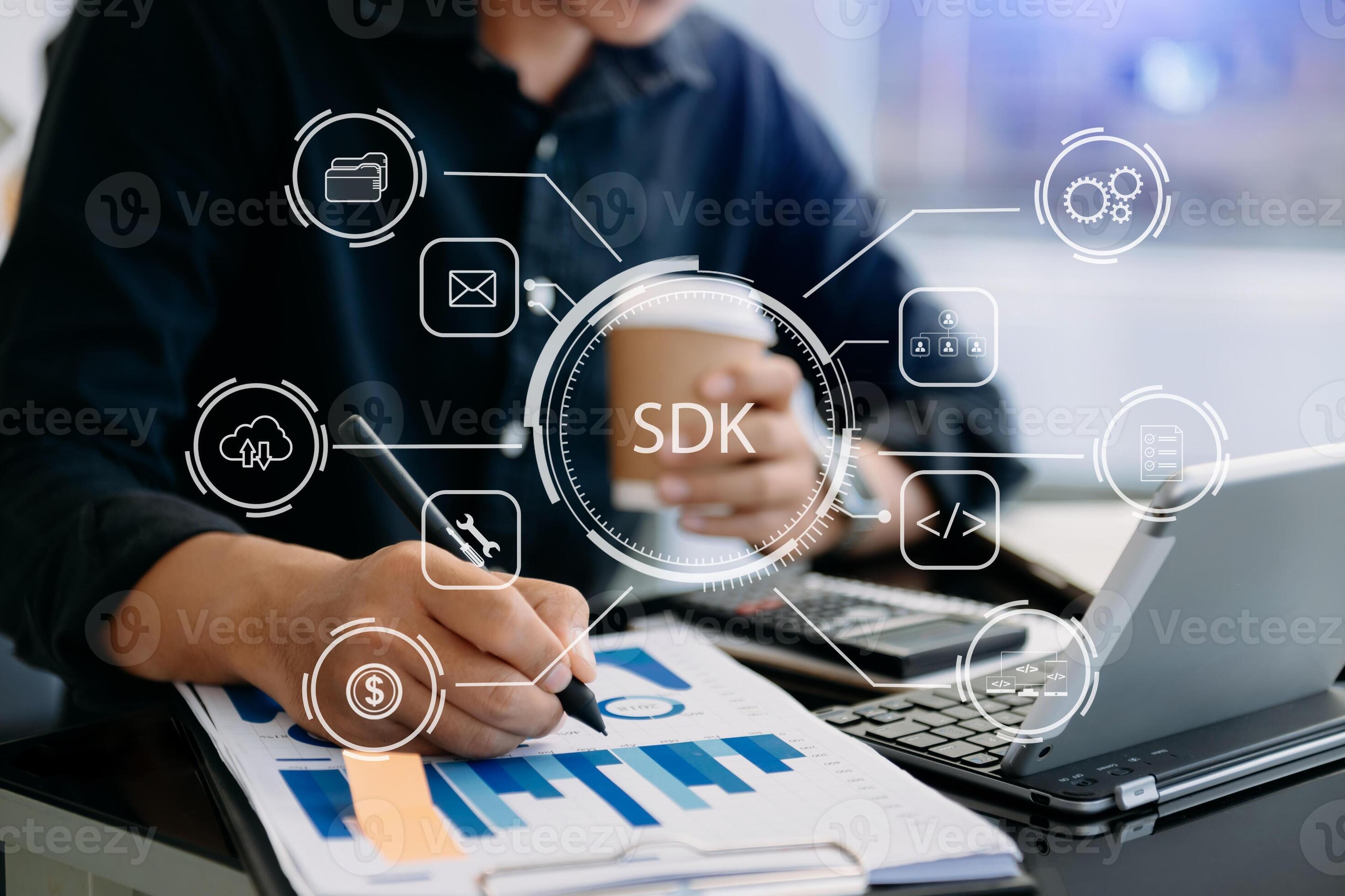 sdk software desarrollo equipo programación idioma tecnología concepto ...