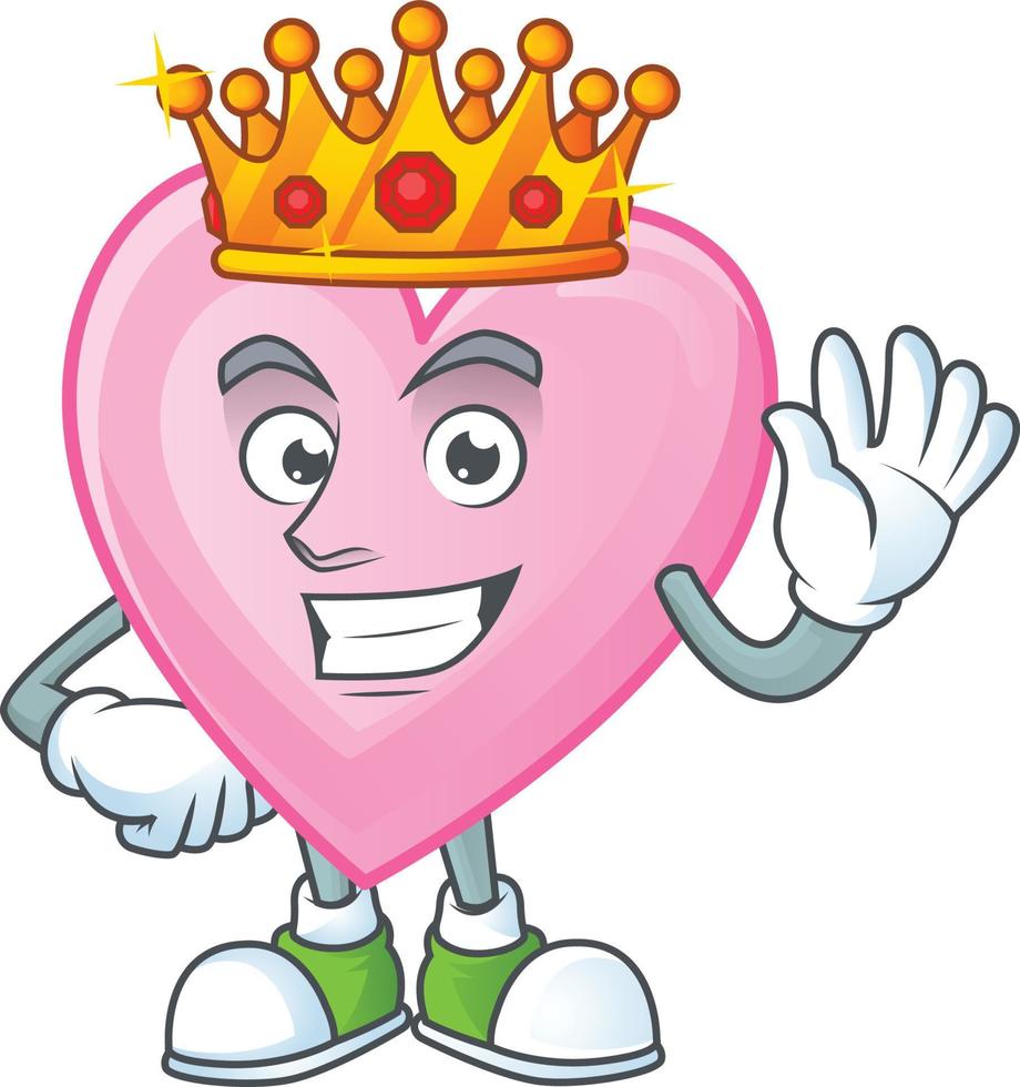 Pink Love Cartoon Character Style 19950278 Vector Art At Vecteezy