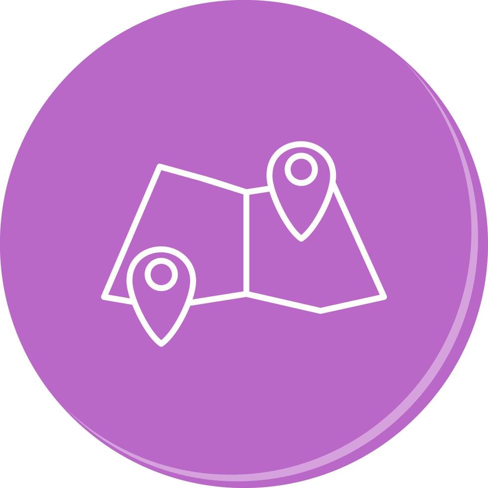 Folded Map Vector Icon 19951536 Vector Art At Vecteezy