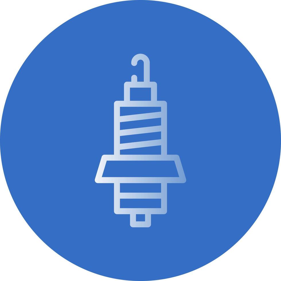 Spark Plug Vector Icon Design 19953183 Vector Art At Vecteezy