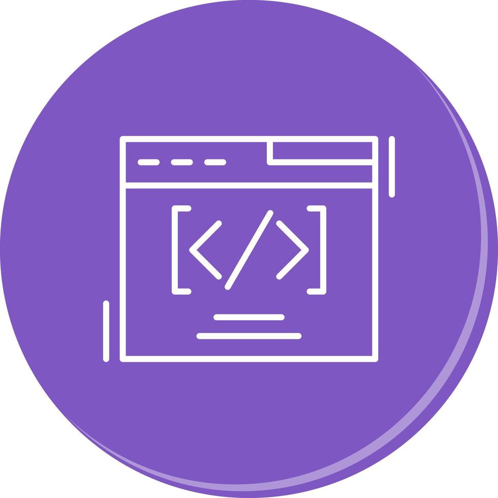 Web Coding Vector Icon 19953422 Vector Art at Vecteezy